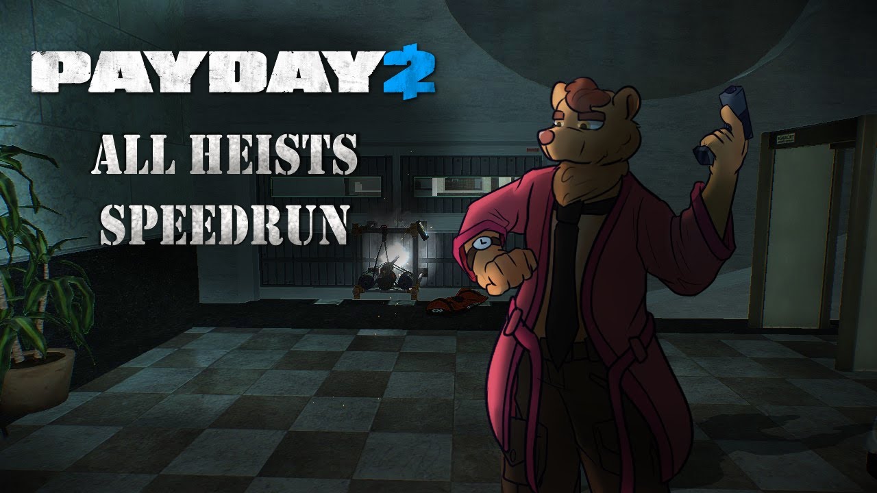 Payday 2's First Full Game Speedrun PART 2 (Rules in Description) - YouTube