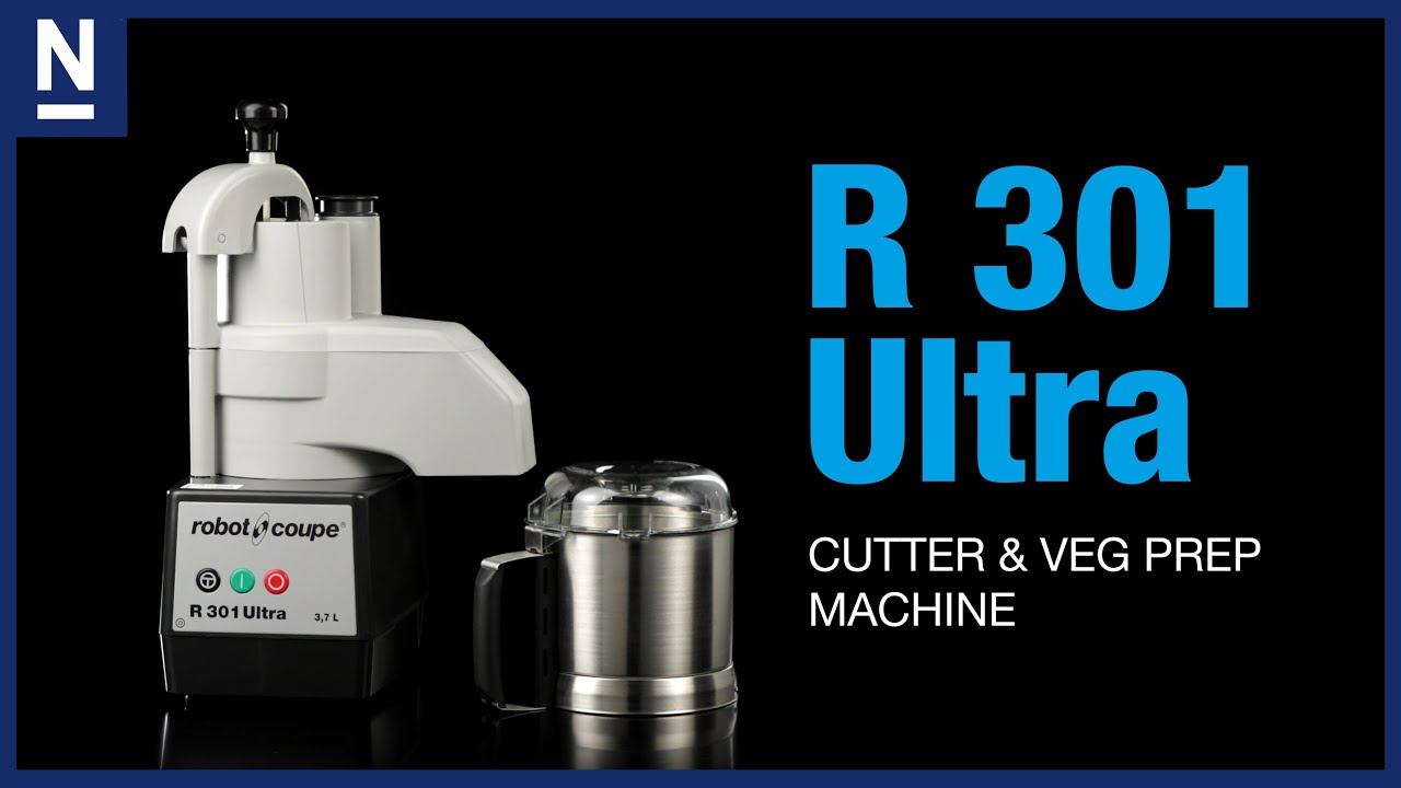 Robot Coupe R301 Veg Prep & Cutter - YouTube
