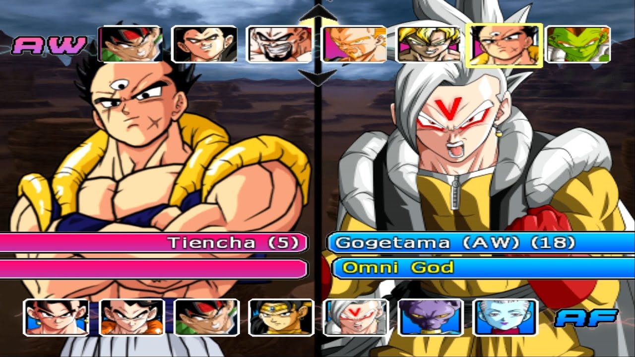 TEAM TIENCHA vs TEAM GOGETAMA | Fusiones de Poco Pelo en Dragon Ball Z ...