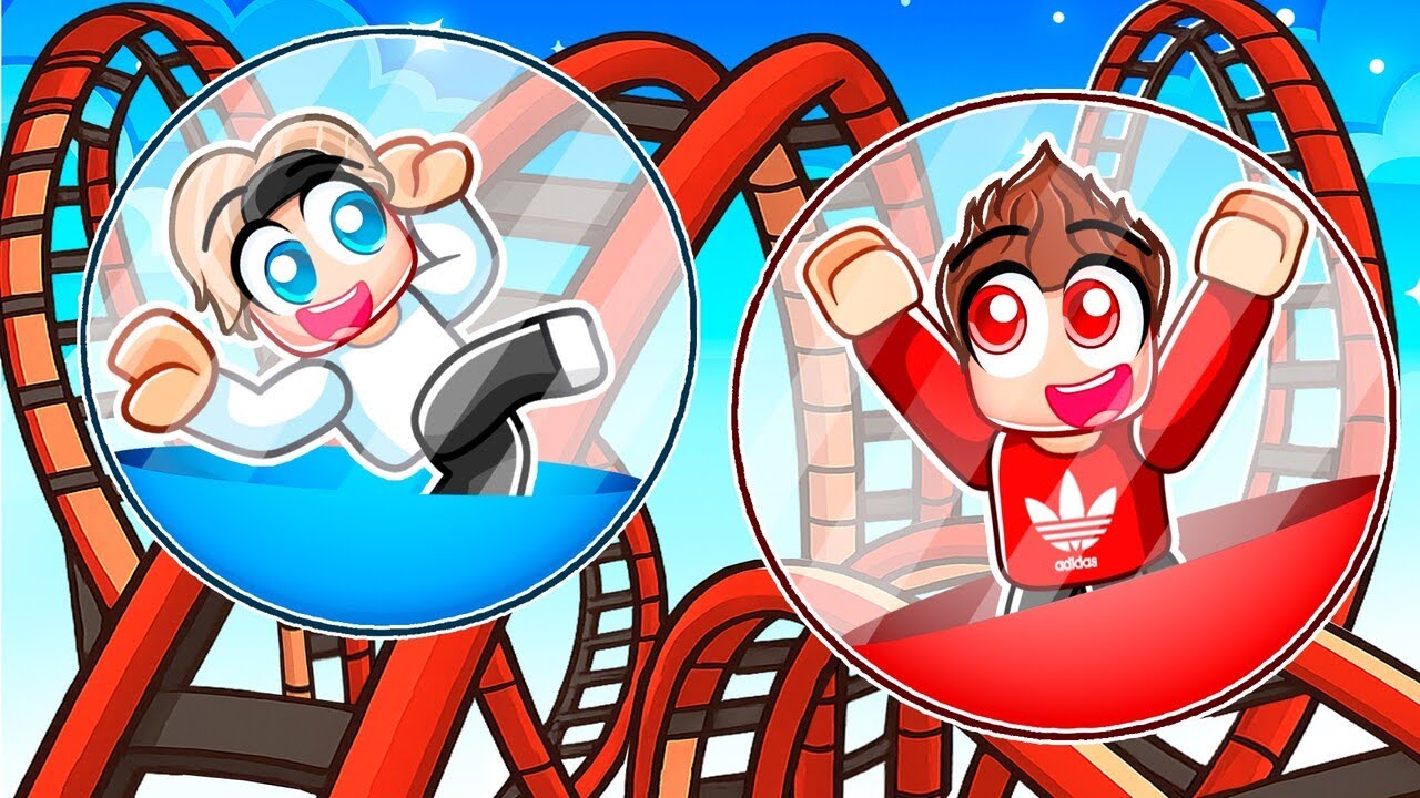 KUGEL ACHTERBAHN RENNEN! (Roblox) - YouTube