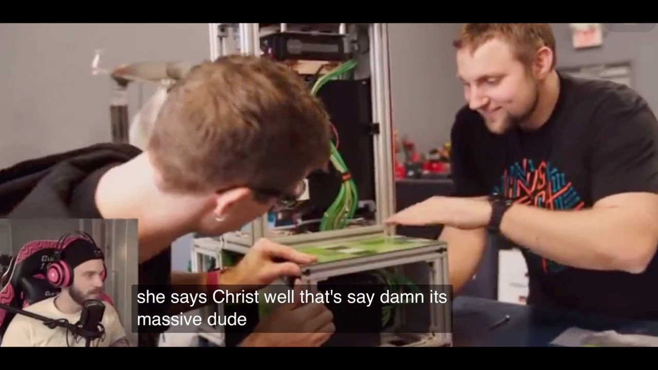 Pewdiepew Reacting To Pewdiepie We Built You Creaper Gaming Pc. - YouTube