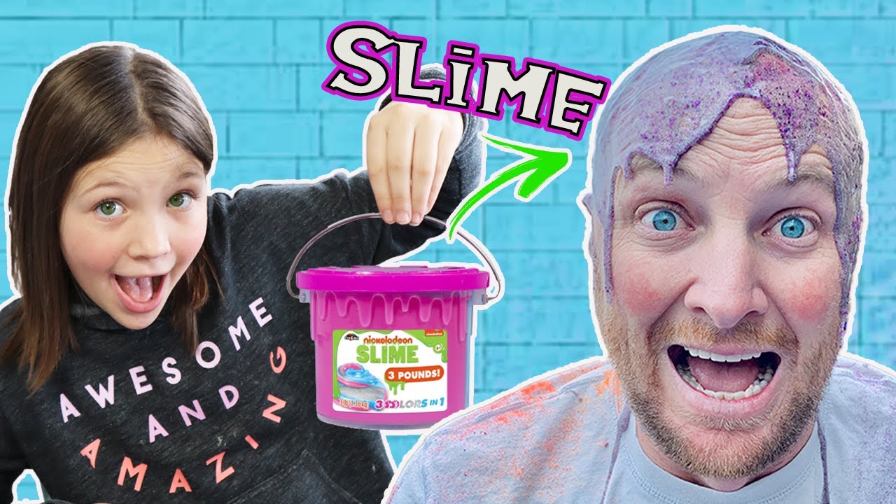 MYSTERY WHEEL Of SLIME Challenge!! FUNNY Dump It JOKE!! - YouTube