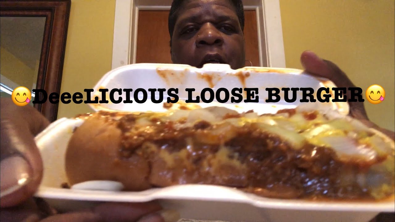 *DeTroiT Coney IsLanD...Loose BurGeR w/Onion Rings & A LarGe LeMonade*😋 ...