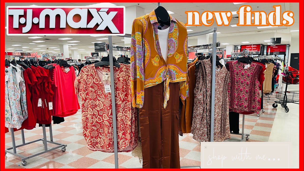 🛍️ TJ MAXX NEW FINDS 🍁🌹 SHOP WITH ME * NEW ARRIVAL ITEMS - YouTube