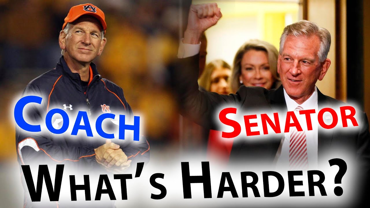 Tommy Tuberville, What's Harder? Being a Coach or Senator? - YouTube
