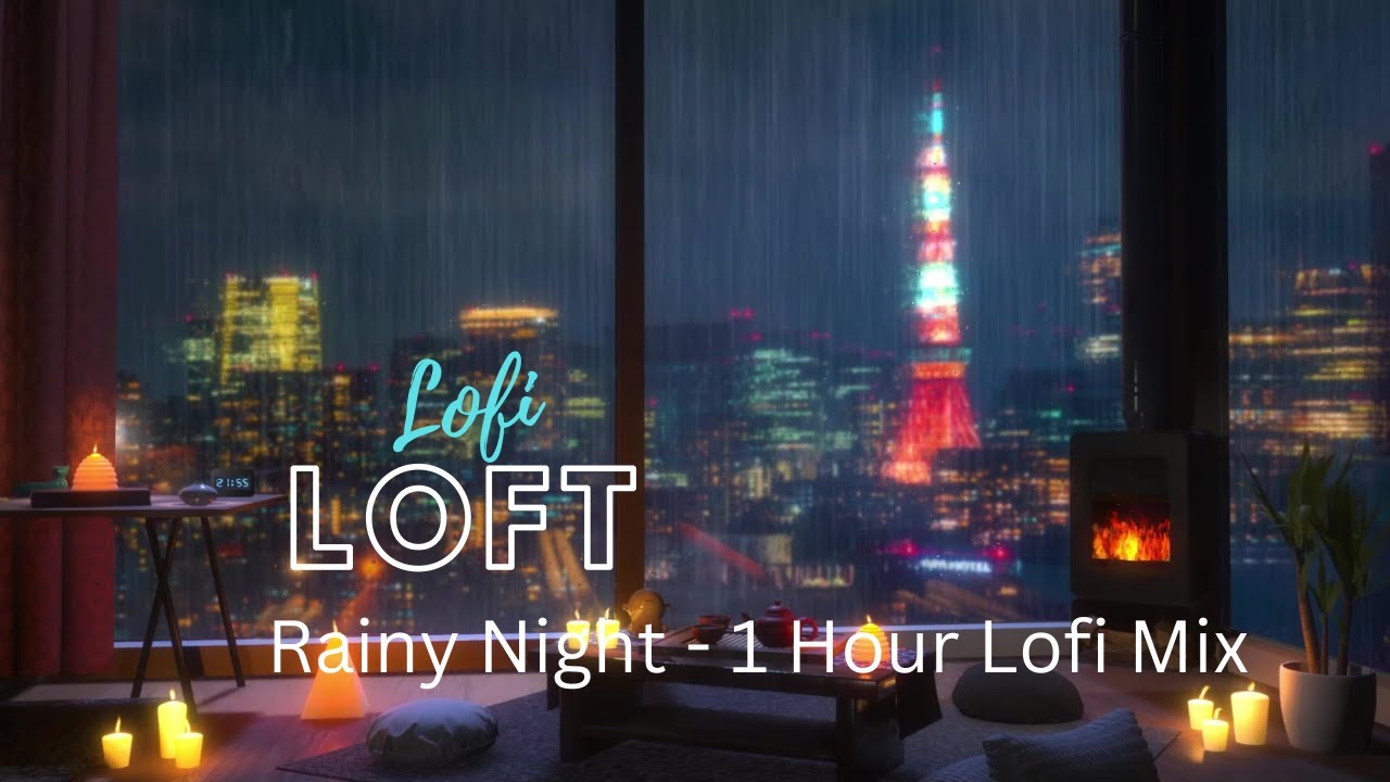 The Lofi Loft | Rainy Night #lofi Music Beats for studying and getting ...