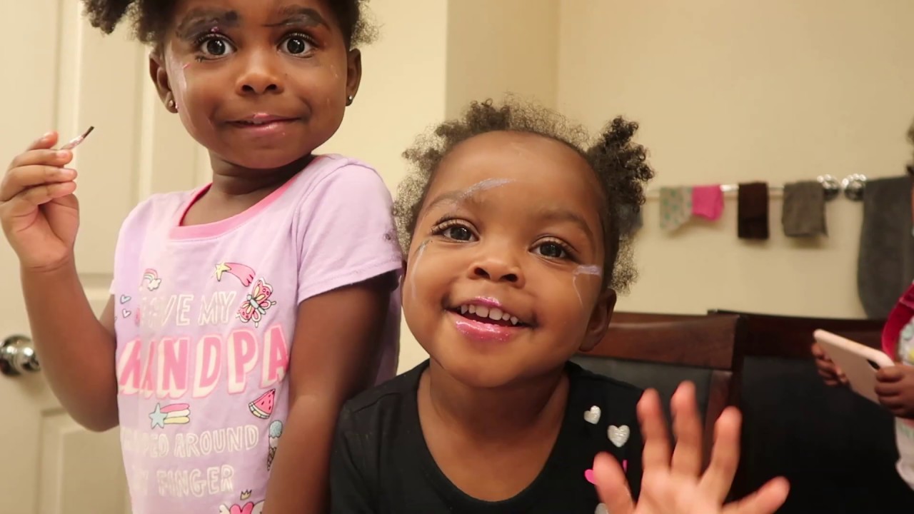 Toddler Makeup Tutorial (The Results will Shock You) - YouTube