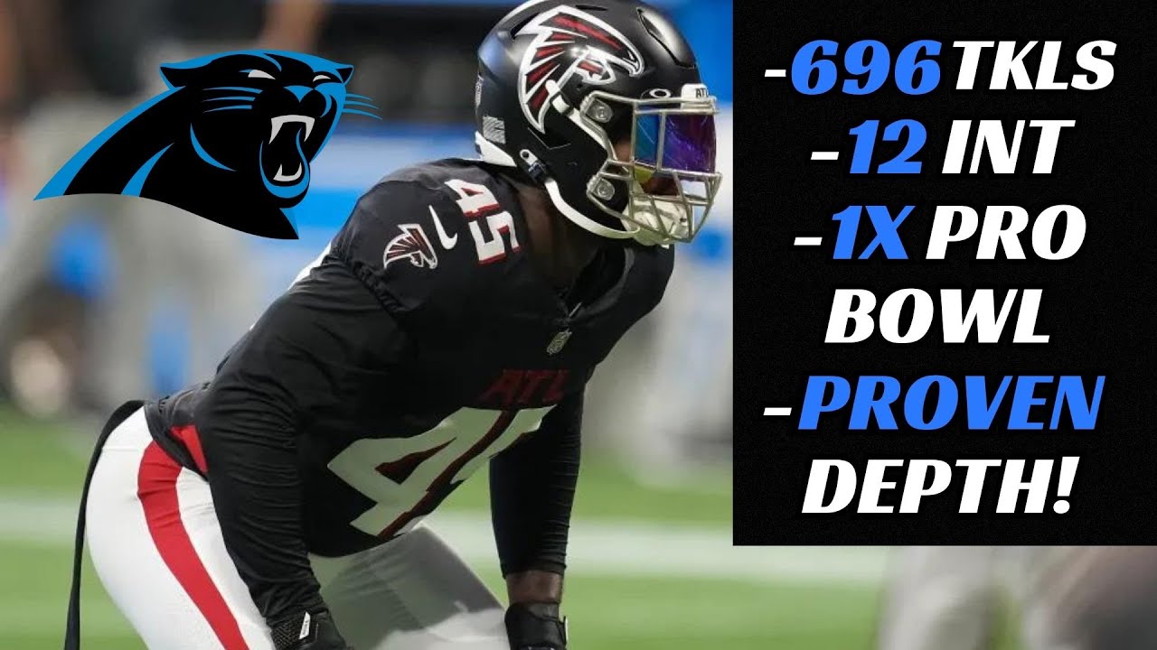 Carolina Panthers SIGN Ex-Atlanta Falcons LB Deion Jones! - YouTube