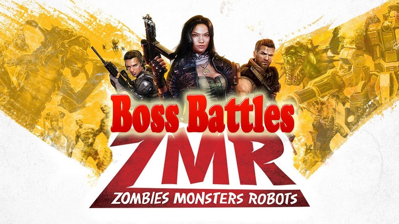 Zombies Monsters Robots Gameplay Boss Battles (ZMR) - YouTube