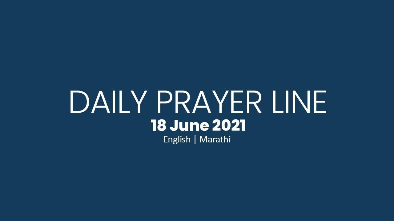 🔴 LIVE - Daily prayer line 18 JUNE | International family church UK ...