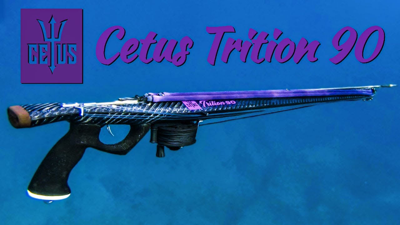 Cetus Trition 90 Carbon Speargun Review 4K 🔱 - YouTube