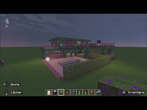 Minecraft - how to build romantic modern house . - YouTube