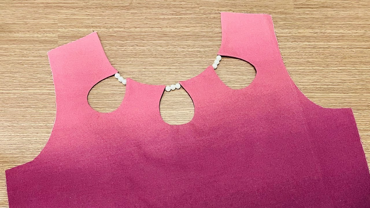 Drop water collar cutting and sewing | Sewing tips and tricks | sewing ...