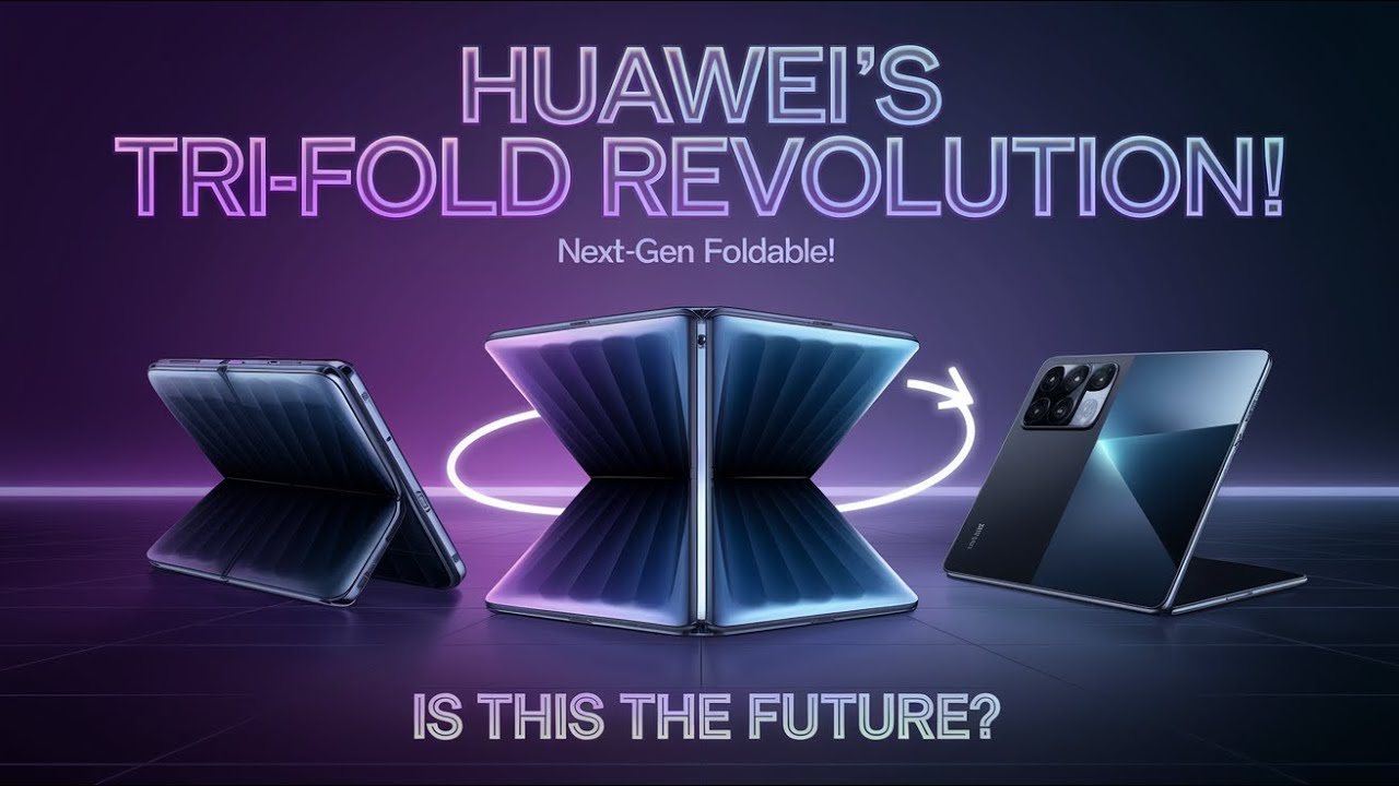 Huawei Tri Fold Future Of Versatile Foldable Devices - YouTube