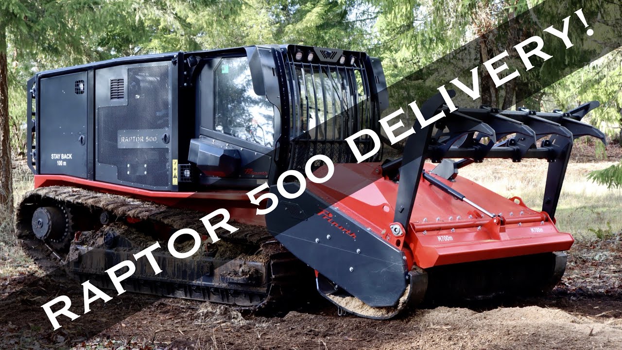 Prinoth Raptor 500 Delivery Day! - YouTube