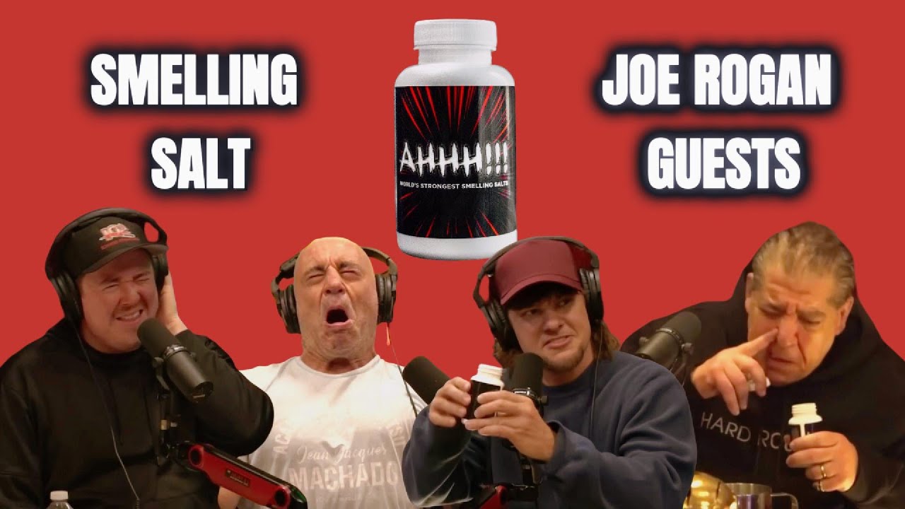 Joe Rogan Gives His Guests Smelling Salts, and Their Reactions Are ...