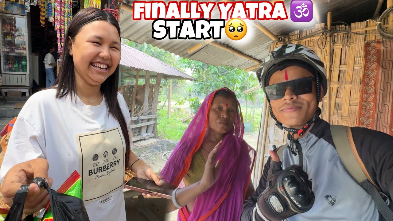 Assam to 12jyotirling chardham cycle yatra ke liye finally nikal geya 🕉 ...