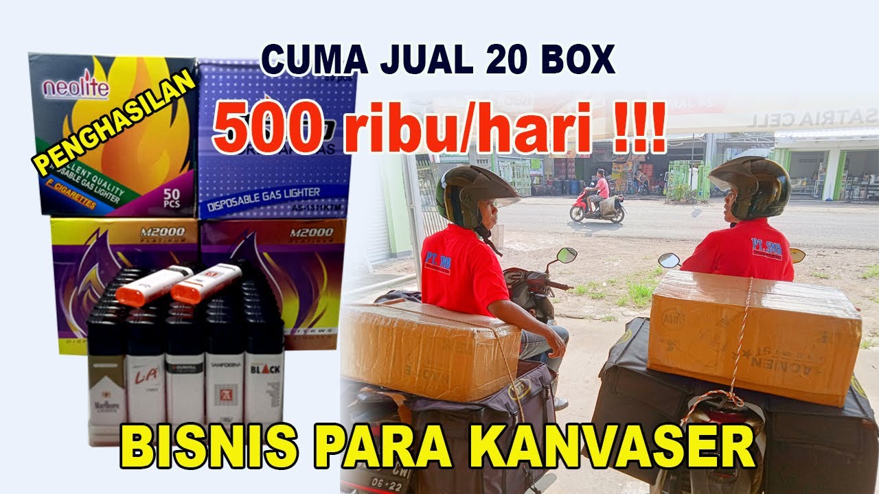 ide usaha kanvas keliling korek api gas bisnis modal kecil untung besar ...