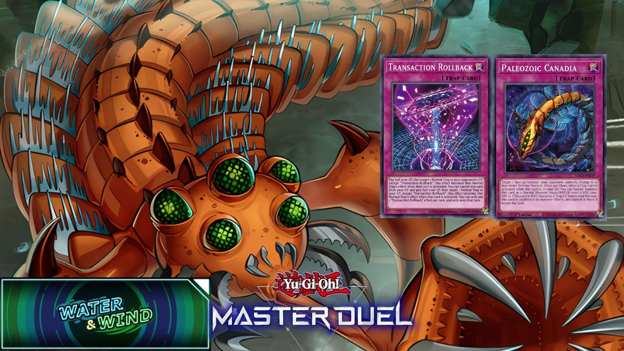 (Water & Wind) Full Trap Paleozoic ft Transaction Rollback | Yu-Gi-Oh ...