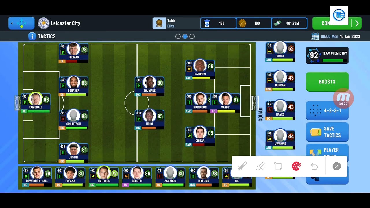Soccer Manager 2023 - Best tactic Chapter 2 / Version 1.0.5 - YouTube