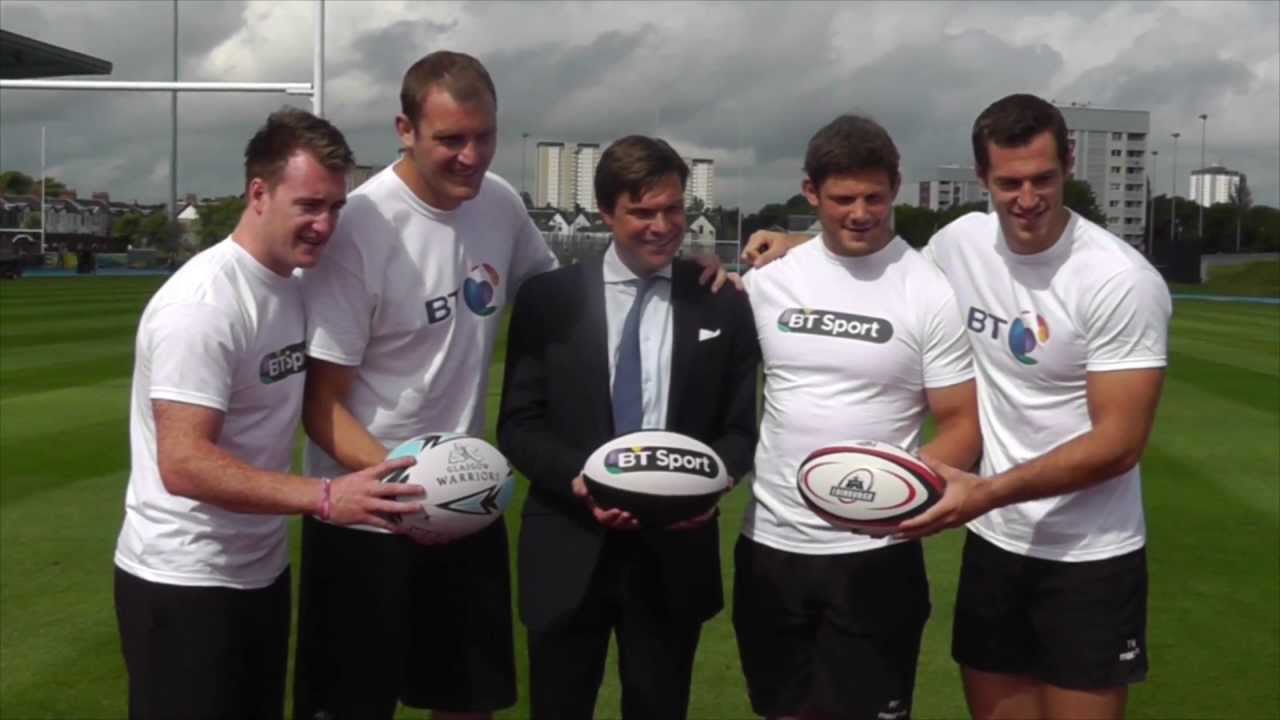 BT Sport come on board with Scottish Rugby's pro-teams - YouTube