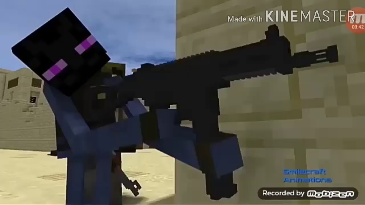 La batalla mobs de Minecraft vs FNAF - YouTube