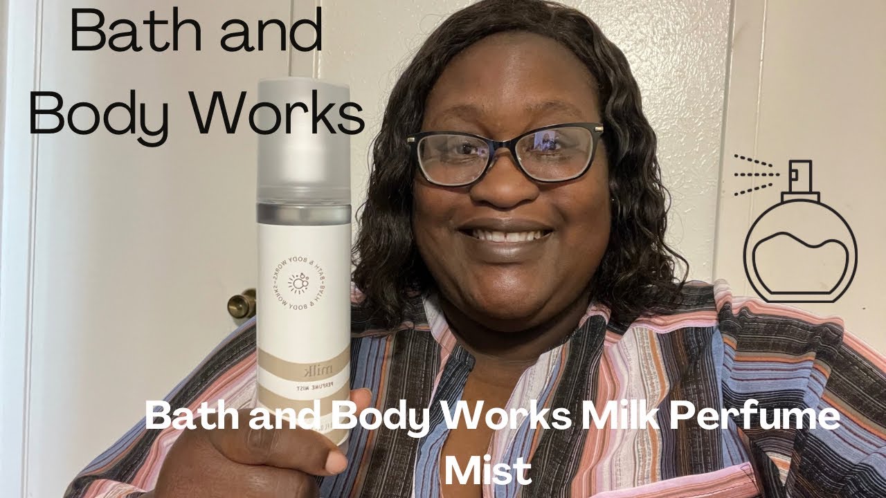 My Bath and Body Works Milk Perfume Mist review 💕 - YouTube