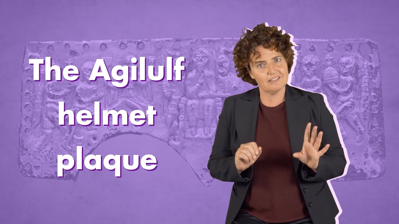 The Agilulf helmet plaque - YouTube