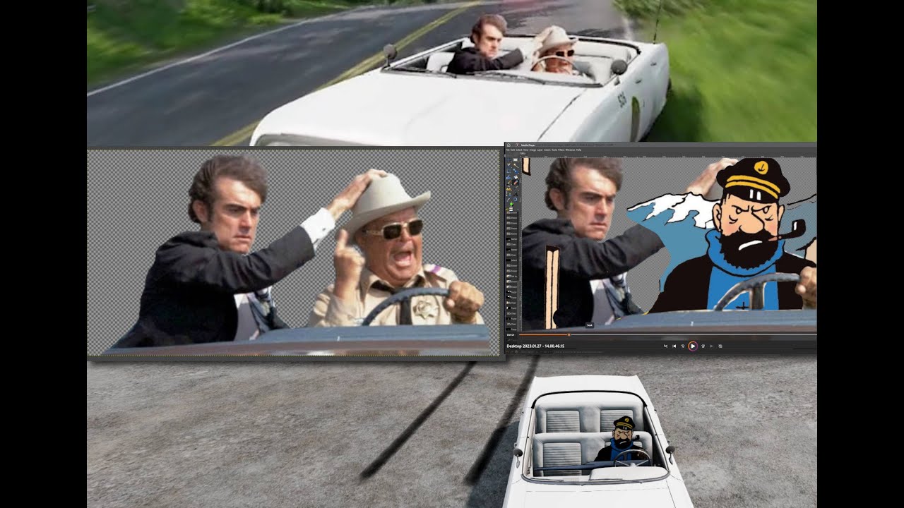 Changing 2D Driver Mod - You could be the driver - No Blender needed ...