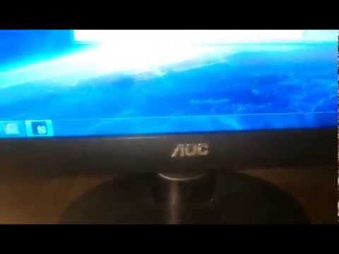 Monitor LED AOC e950Swn "19 inch Widescreen - YouTube