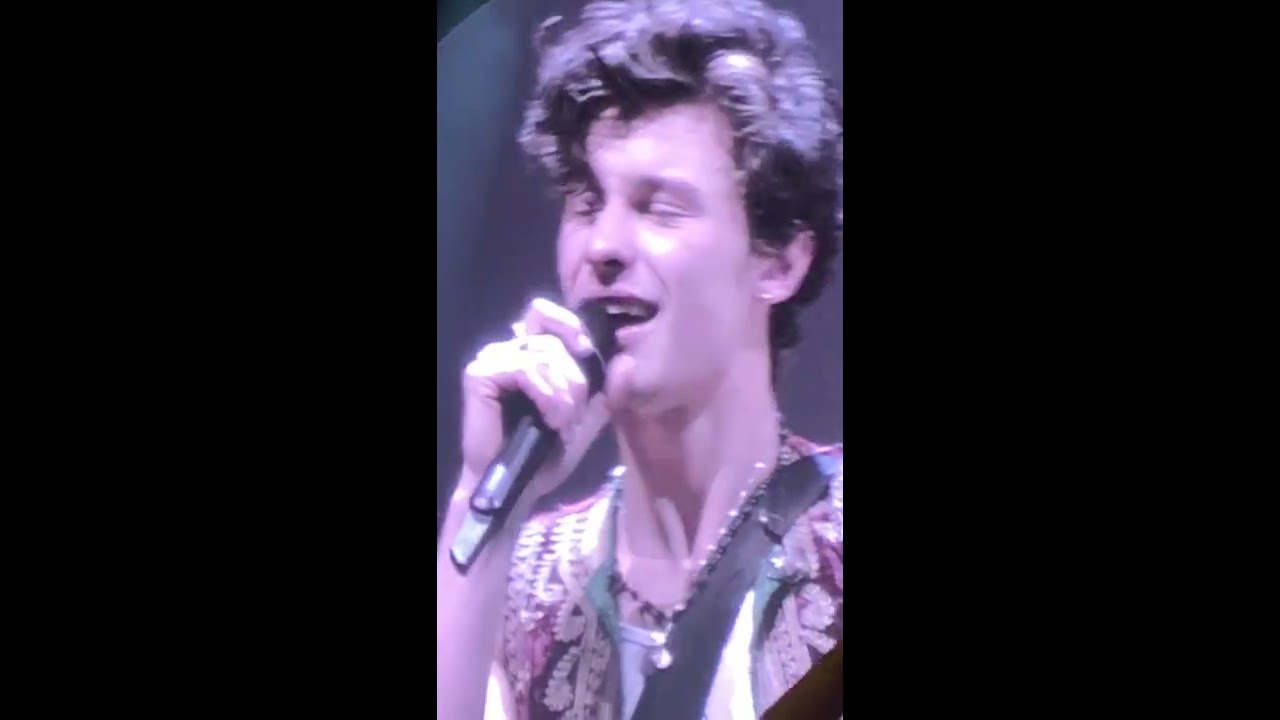 SHAWN MENDES CRYING on stage Last Show - YouTube