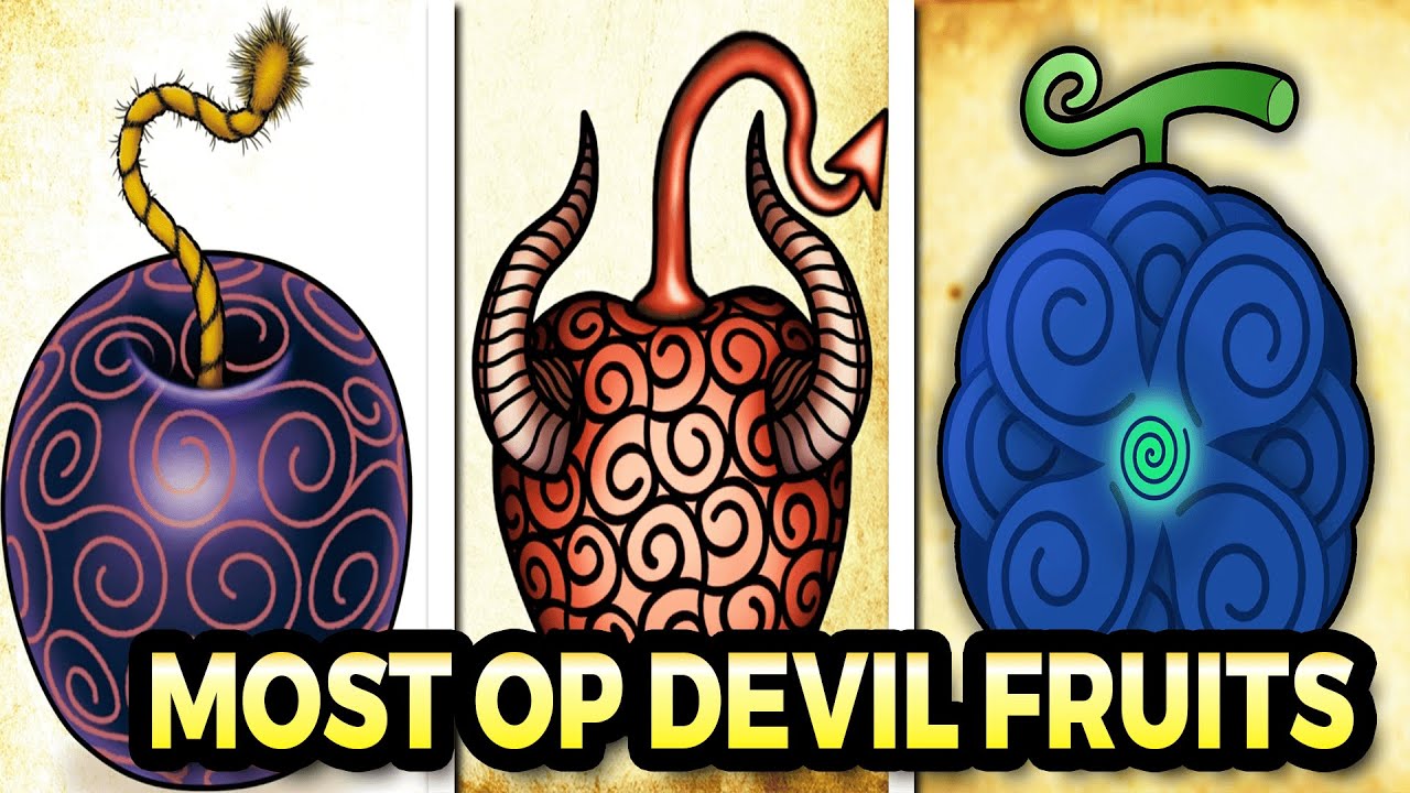 Most OP Devil Fruits in One Piece - YouTube