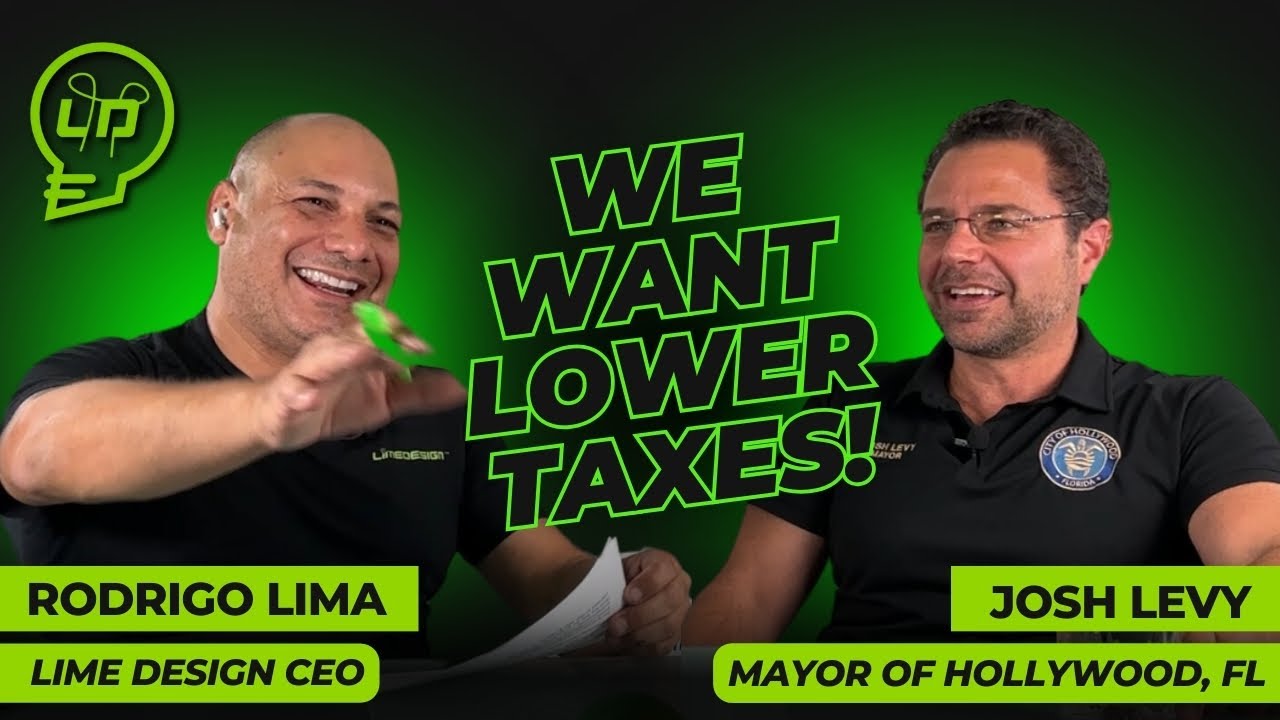 Mayor of Hollywood, FL - Josh Levy podcast with Lime Design #019 - YouTube