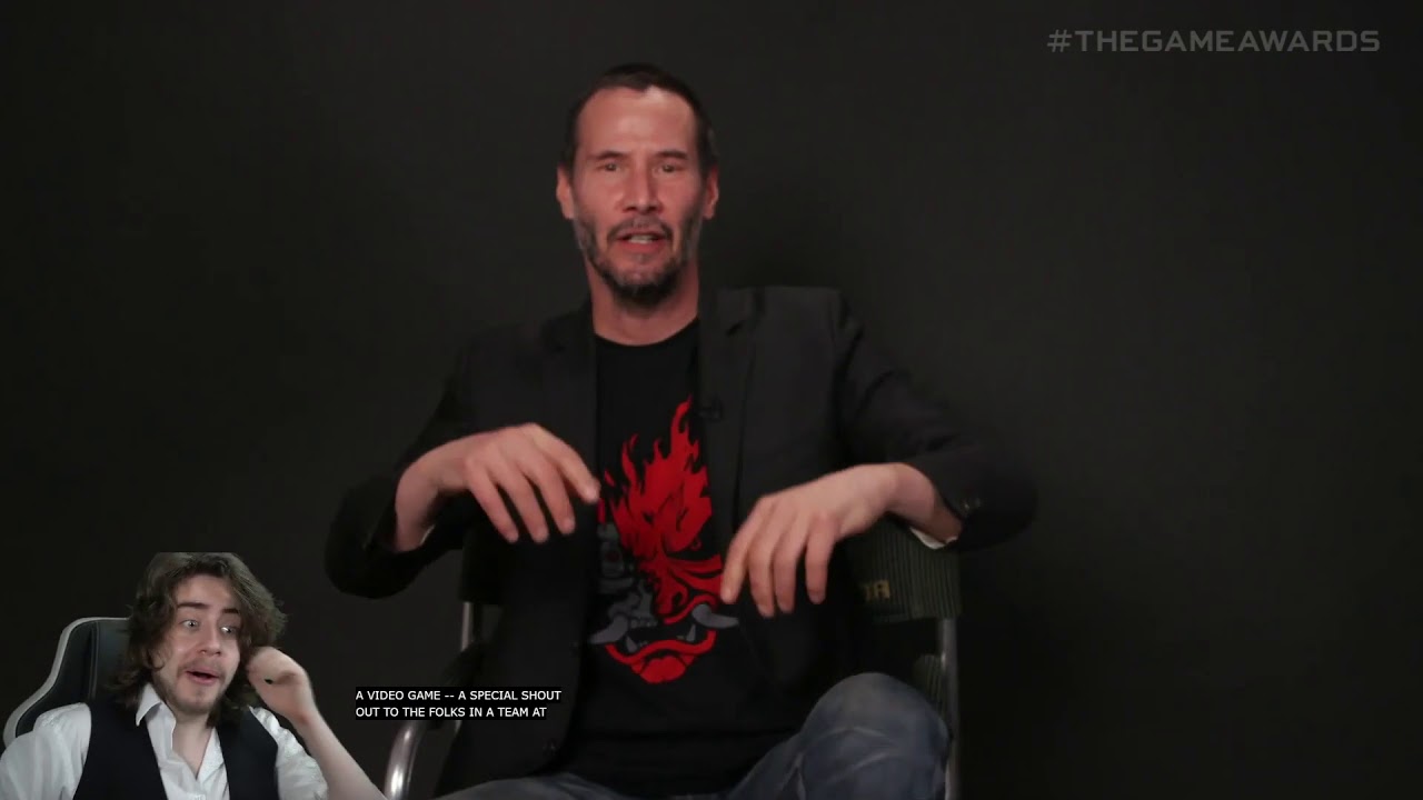 "Keanu Reeves mandando thank you!" - YouTube