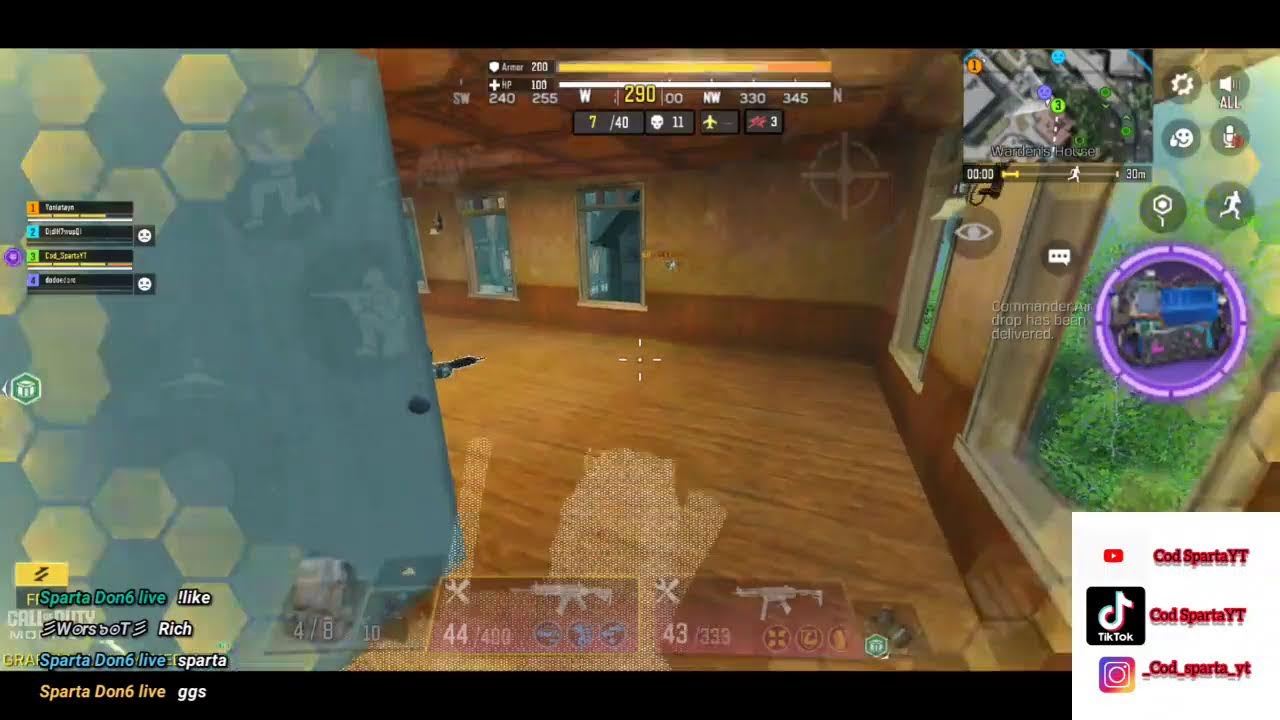 Live streaming of Cod Sparta YT - YouTube