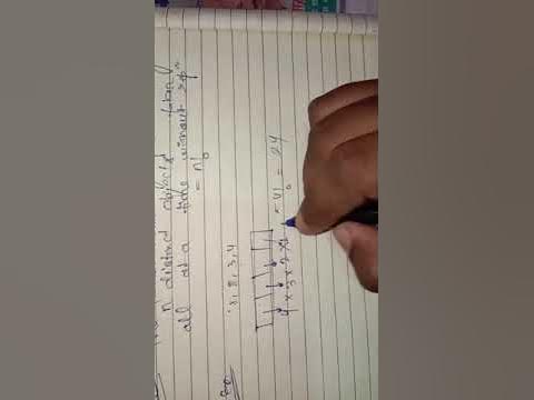 Theorem of permutation for distinct object - YouTube