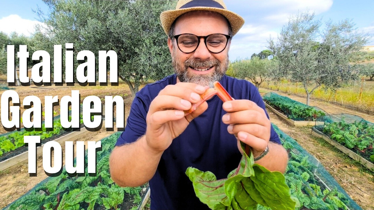 #30 TOUR OF OUR ITALIAN AUTUMN GARDEN - YouTube