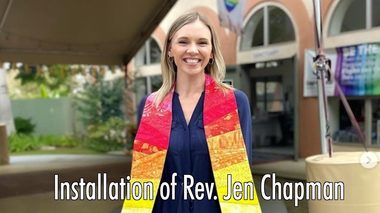 Installation of Rev. Jen Chapman - YouTube