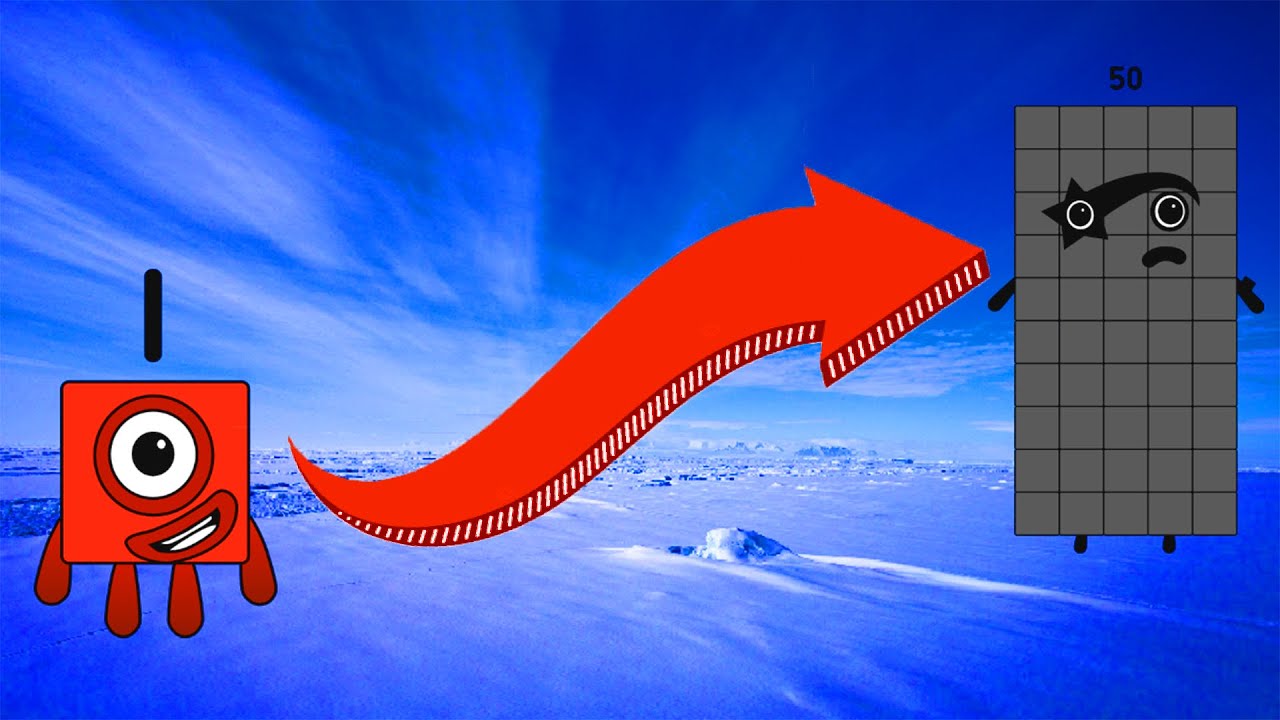 Uncannyblocks Band So Many Different 1 to 50 - YouTube