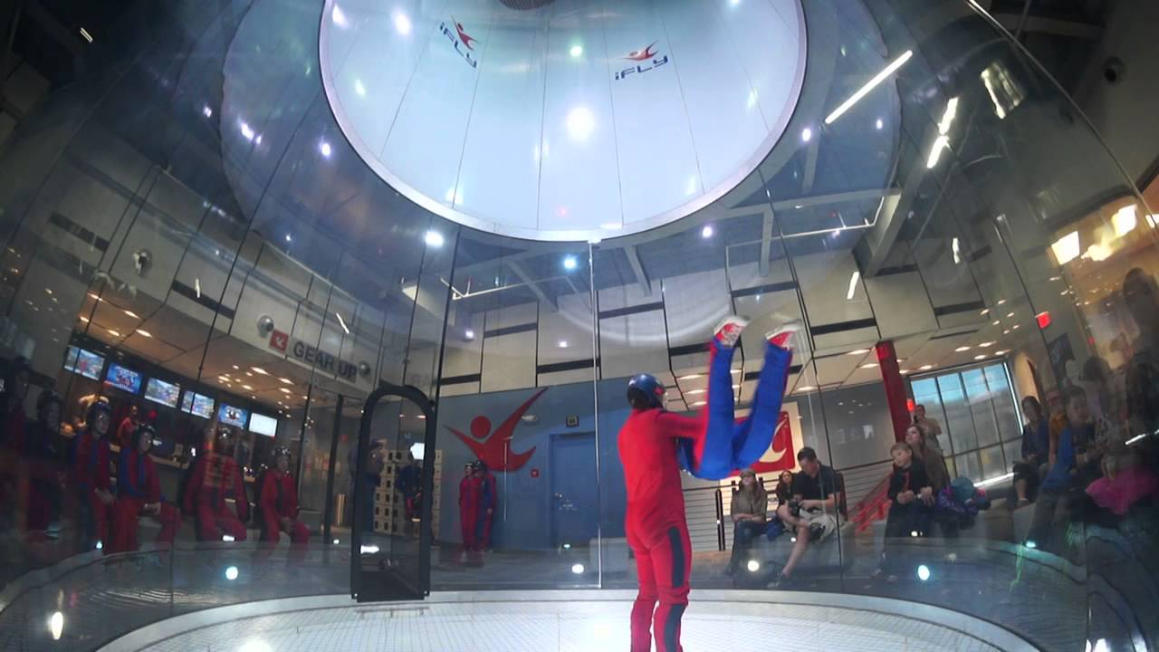 Indoor Skydiving iFly Chicago - YouTube