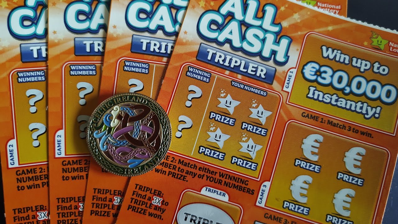 🍀 NEW IRELAND NATIONAL LOTTERY ALL CASH TRIPLER SCRATCHCARDS 🎉 - YouTube