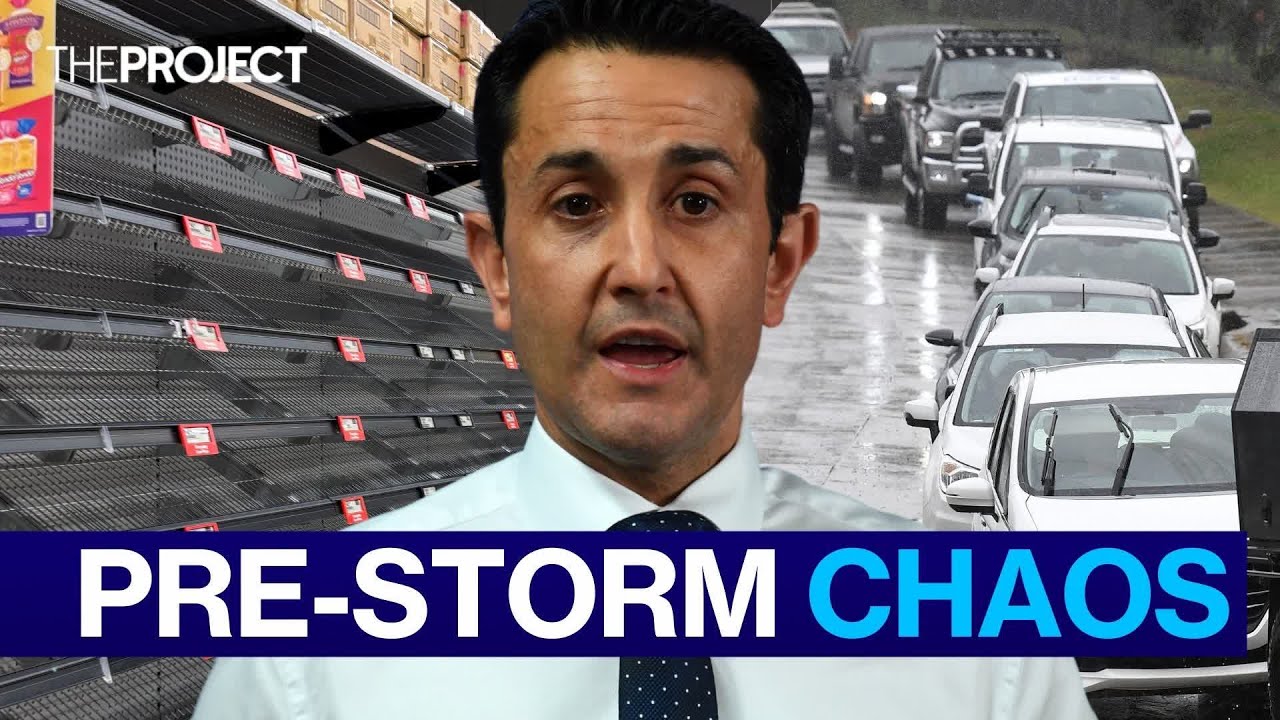 Fears Over Cyclone Alfred As Panic Buying Begins - YouTube