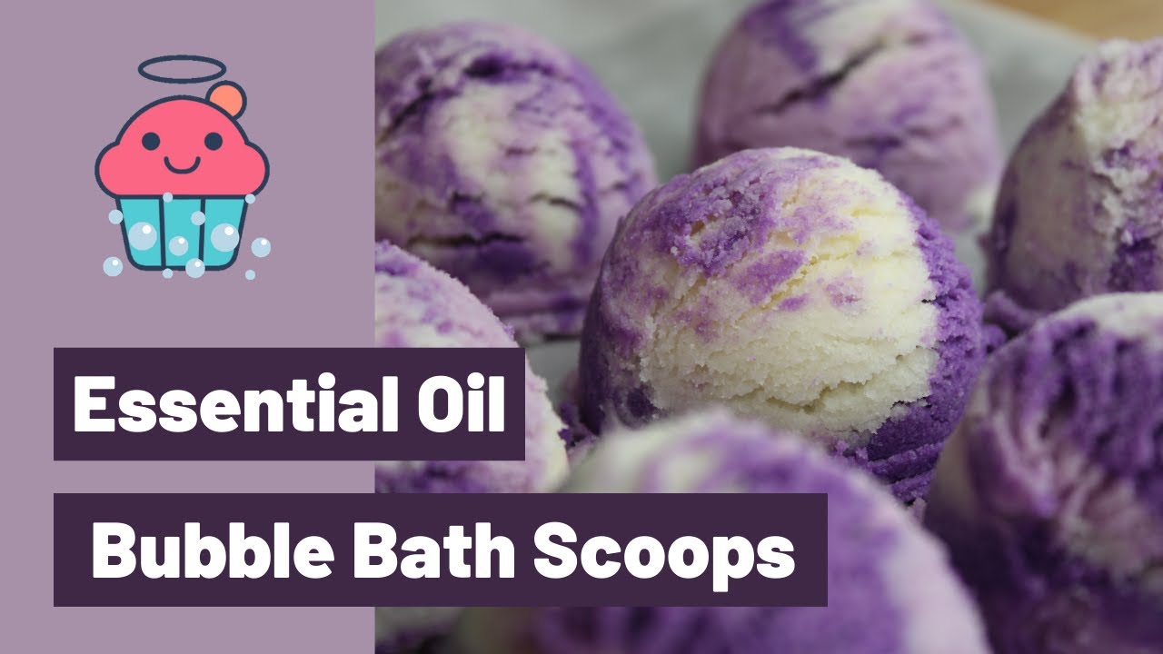 Make Essential Oil Bath Truffles, Solid Bubble Bath Scoops, Bubble Bars - YouTube