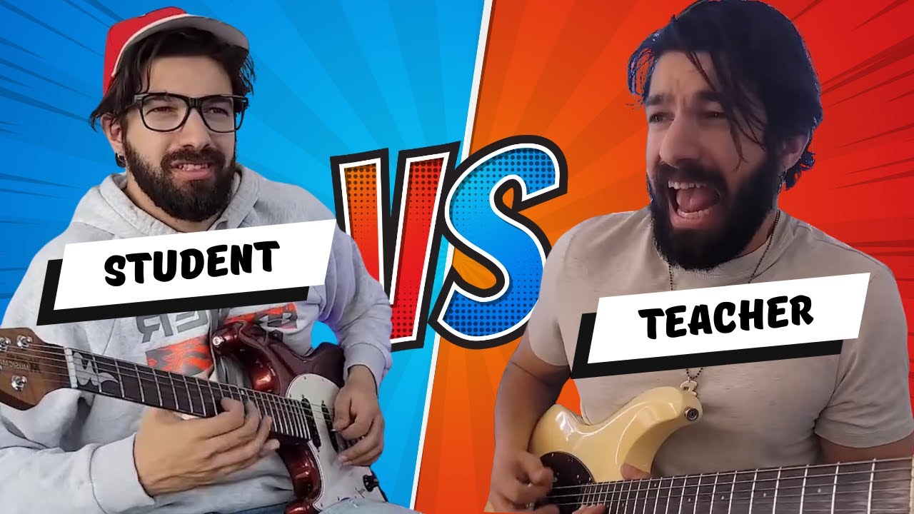 Guitar Teacher VS. Student: Compilation - YouTube