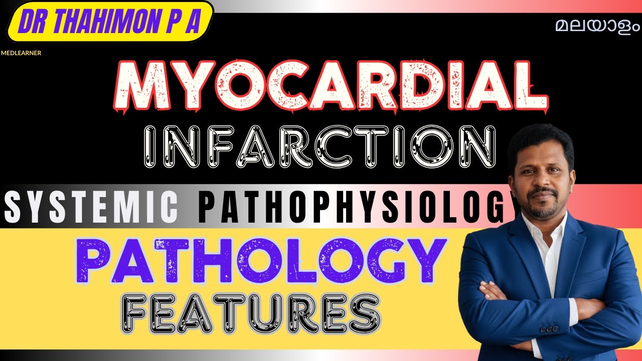Myocardial Infarction Malayalam Pathology Types ECG Changes Heart ...