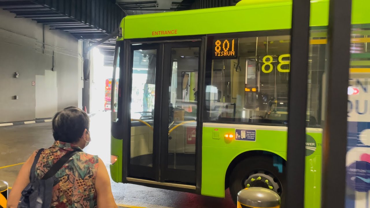 Tower Transit Bus 801(Full Journey)SMB43L Mercedes-Benz OC500LE(Batch 1 ...