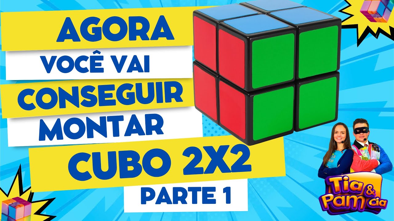🧠💡Resolver o Cubo Mágico 2x2 Nunca Foi Tão Fácil 🔥 Aprenda a Montar ...