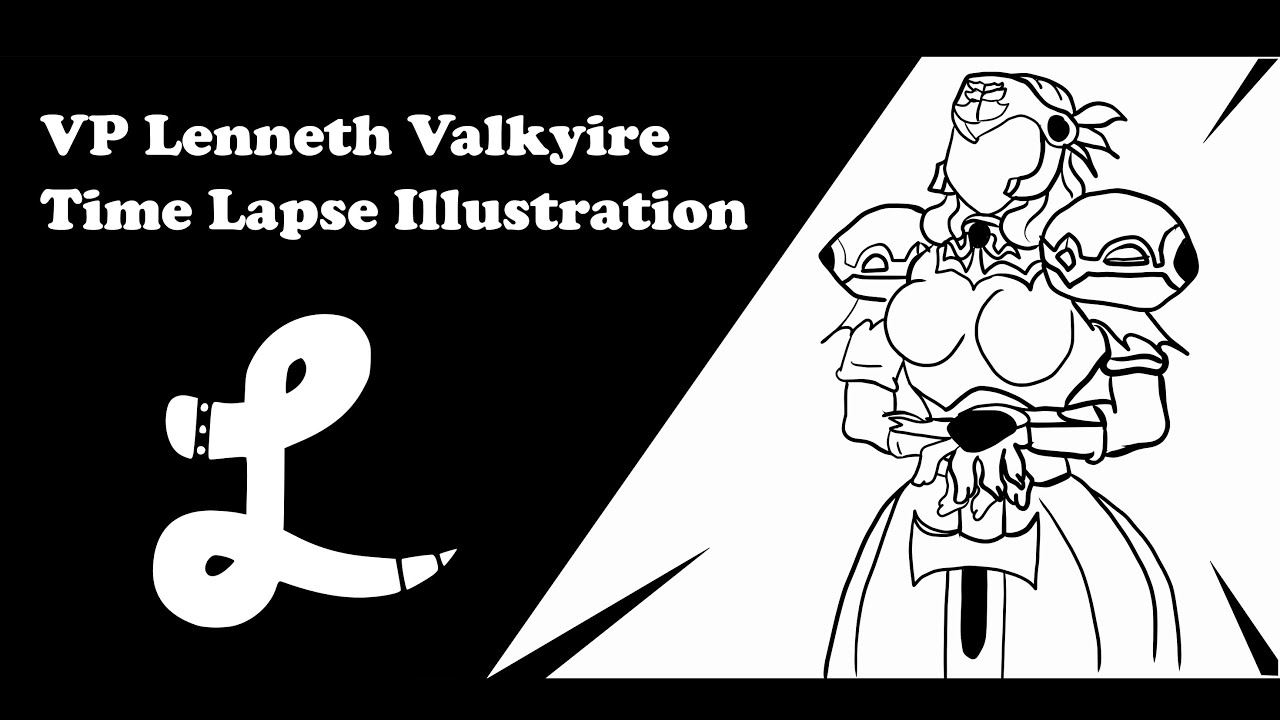 Valkyrie Profile Lenneth Valkyrie | Character Illustration - YouTube