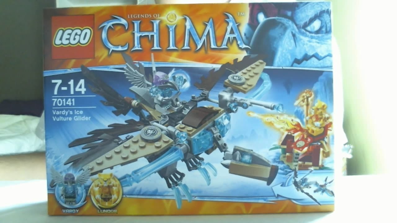 LEGO Live Construction : Legends of Chima's Vardy's Ice Vulture Glider ...
