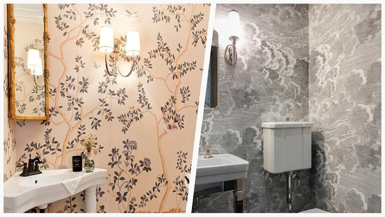 75 Small Powder Room With A Console Sink Design Ideas You'll Love 🔴 ...